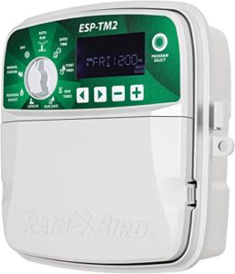 rain bird esp-tm2 irrigation controller (wifi module not included) / 4 zones rainbird tm2-4