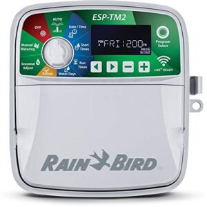 rain bird esp-tm2 irrigation controller (wifi module not included) / 12 zones