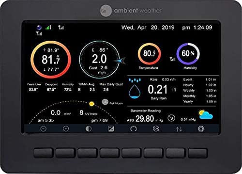 Ambient Weather WS-5000 Ultrasonic Smart Weather Station