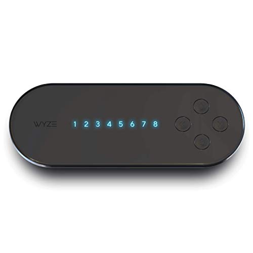 Wyze WSPRK1 Smart Controller , Smart Sprinkler Timer with EPA Watersense , 8-Zone WiFi (1 Year of Automatic Weather-Based Watering with Sprinkler Plus Included), Black