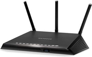 netgear nighthawk smart wi-fi router, r6700 – ac1750 wireless speed up to 1750 mbps | up to 1500 sq ft coverage & 25 devices | 4 x 1g ethernet and 1 x 3.0 usb ports | armor security