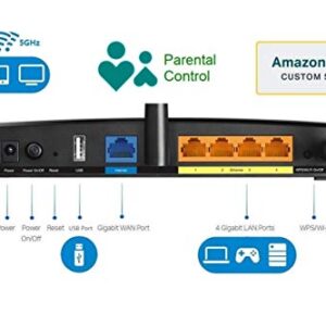 TP-Link AC1750 Smart WiFi Router (Archer A7) -Dual Band Gigabit Wireless Internet Router for Home, Works with Alexa, VPN Server, Parental Control, QoS