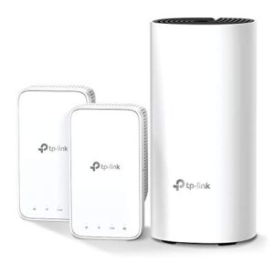 tp-link deco mesh wifi system(deco m3) –up to 4,500 sq.ft whole home coverage, replaces wifi router/extender, plug-in design, works with alexa, 3-pack