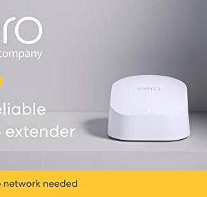 Amazon eero 6 dual-band mesh Wi-Fi 6 extender - expands existing eero network