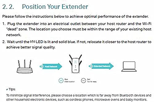 TP-Link AC2600 WiFi Extender(RE650), Up to 2600Mbps, Dual Band WiFi Range Extender, Gigabit port, Internet Booster, Repeater, Access Point,4x4 MU-MIMO