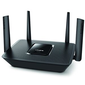 Linksys EA8300 Max-Stream: AC2200 Tri-Band Wi-Fi Router for Wireless Home Network, Uninterrupted Gaming and Streaming, MU-MIMO (Black)