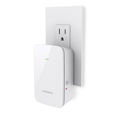 Linksys WiFi Extender, WiFi 5 Range Booster, Dual-Band Booster, Repeater, 6,500 Sq. ft Coverage, Speeds up to (AC1200) 1.2Gbps - RE6350