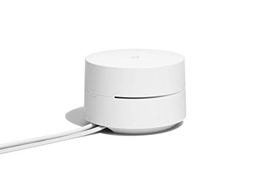 Google WiFi System, 3-Pack - Router Replacement for Whole Home Coverage (NLS-1304-25) (Renewed)