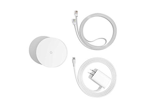 Google WiFi System, 3-Pack - Router Replacement for Whole Home Coverage (NLS-1304-25) (Renewed)