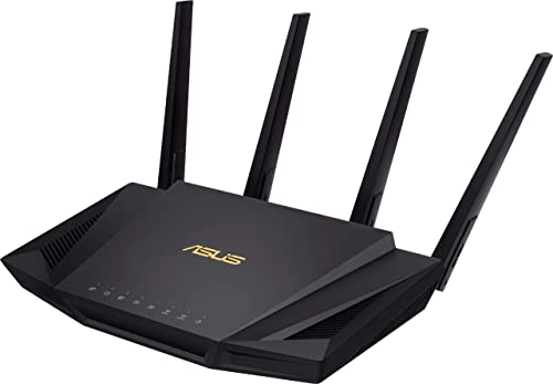 ASUS RT-AX58U Dual Band WIFI Router (RT-AX3000) (Renewed)