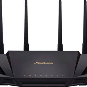 ASUS RT-AX58U Dual Band WIFI Router (RT-AX3000) (Renewed)