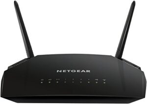 netgear wifi router (r6230) – ac1200 dual band wireless speed (up to 1200 mbps) | up to 1200 sq ft coverage & 20 devices | 4 x 1g ethernet and 1 x 2.0 usb ports