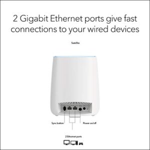 NETGEAR Orbi Mesh WiFi Add-on Satellite (RBS20) - Discontinued by Manufacturer