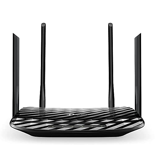 TP-Link AC1200 Gigabit WiFi Router (Archer A6) - 5GHz Dual Band Mu-MIMO Wireless Internet Router, Supports Guest WiFi and AP mode, Long Range Coverage