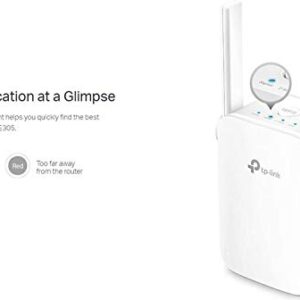 TP-Link | AC1200 WiFi Range Extender | Up to 1200Mbps | Dual Band WiFi Extender, Repeater, Wifi Signal Booster, Access Point| Easy Set-Up | Extends Internet Wifi to Smart Home & Alexa Devices (RE305)