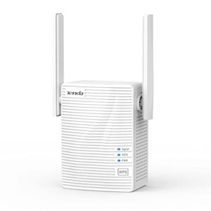 tenda a15 wifi extender ac750 covers up to 1200 sq.ft and 20 devices up to 750mbps dual band wifi range extender certified for ac750