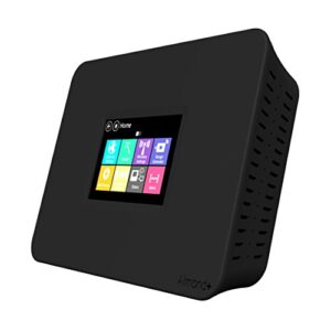 securifi almond+ : (3 minute setup) long range touchscreen wireless ac gigabit router + home automation hub