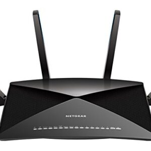 NETGEAR Nighthawk X10 Smart WiFi Router (R9000) - AD7200 Wireless Speed (up to 7200 Mbps) for 60Ghz WiFi Devices | Up to 2500 sq ft Coverage | 6 x 1G Ethernet, 1 x 10G SFP+, and 2 USB ports