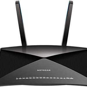 NETGEAR Nighthawk X10 Smart WiFi Router (R9000) - AD7200 Wireless Speed (up to 7200 Mbps) for 60Ghz WiFi Devices | Up to 2500 sq ft Coverage | 6 x 1G Ethernet, 1 x 10G SFP+, and 2 USB ports