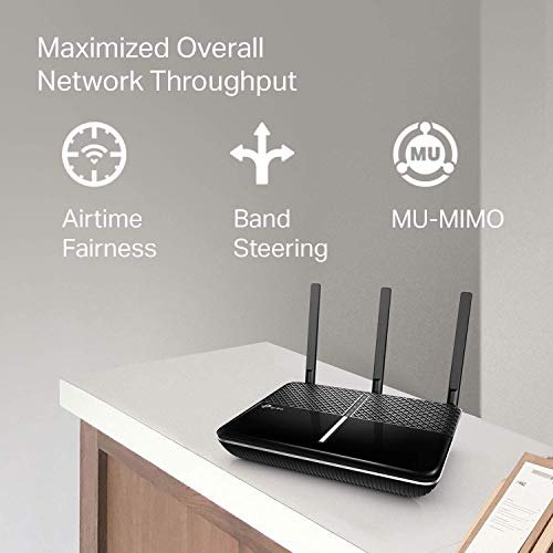 Certified Refurbished TP-Link Archer A10 AC2600 Smart WiFi Router MU-MIMO, Gigabit Wireless Router, Full Gigabit Ethernet (Renewed)