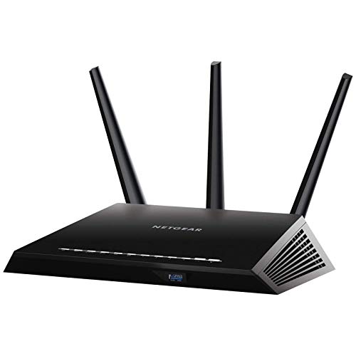 NETGEAR Nighthawk Smart WiFi Router (R6900P) - AC1900 Wireless Speed (up to 1900 Mbps) | Up to 1800 sq ft Coverage & 30 Devices | 4 x 1G Ethernet and 1 x 3.0 USB Ports | Armor Security (Renewed)