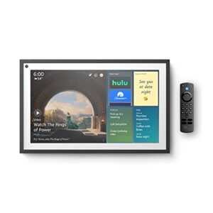 echo show 15 | full hd 15.6″ smart display with alexa and fire tv built in | remote included