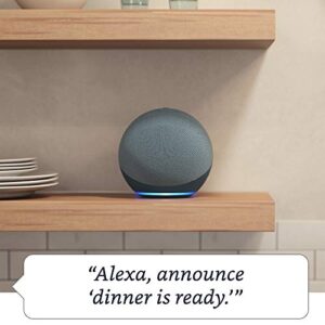 Echo (4th Gen) | With premium sound, smart home hub, and Alexa | Glacier White