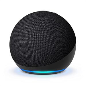 all-new echo dot (5th gen, 2022 release) | smart speaker with alexa | charcoal