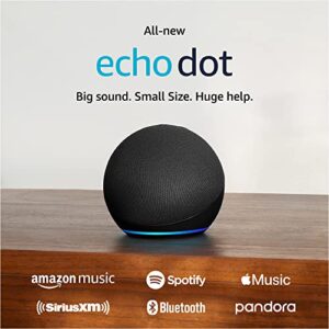 All-New Echo Dot (5th Gen, 2022 release) | Smart speaker with Alexa | Charcoal