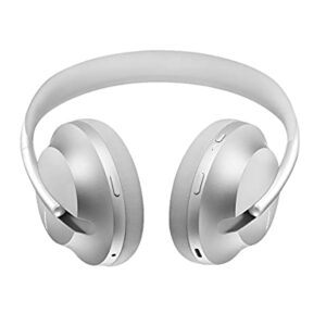 Bose Noise Cancelling Headphones 700 — Over Ear, Wireless Bluetooth Headphones with Built-In Microphone for Clear Calls & Alexa Voice Control, Silver Luxe