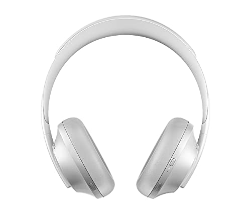 Bose Noise Cancelling Headphones 700 — Over Ear, Wireless Bluetooth Headphones with Built-In Microphone for Clear Calls & Alexa Voice Control, Silver Luxe