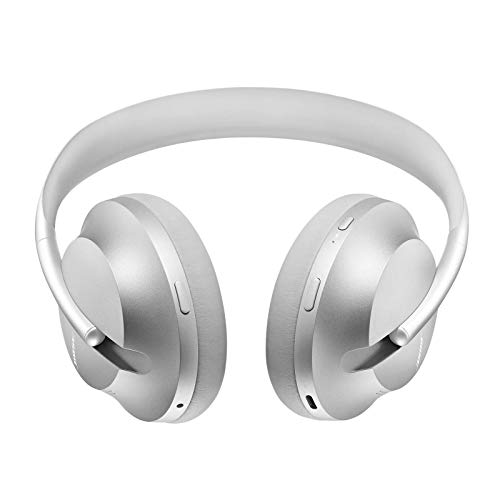 Bose Noise Cancelling Headphones 700 — Over Ear, Wireless Bluetooth Headphones with Built-In Microphone for Clear Calls & Alexa Voice Control, Silver Luxe