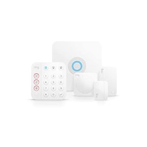 ring alarm 5-piece kit (2nd gen) – home security system with optional 24/7 professional monitoring – works with alexa