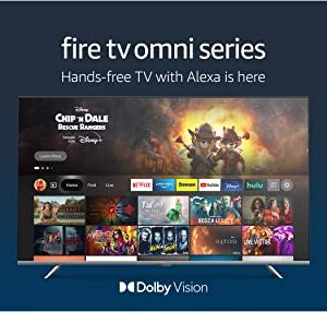 Amazon Fire TV 75" Omni Series 4K UHD smart TV with Dolby Vision, hands-free with Alexa