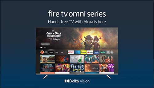 Amazon Fire TV 75" Omni Series 4K UHD smart TV with Dolby Vision, hands-free with Alexa