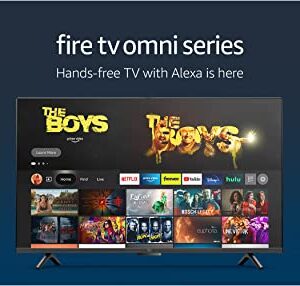 Amazon Fire TV 50" Omni Series 4K UHD smart TV, hands-free with Alexa