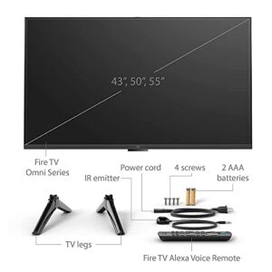 Amazon Fire TV 50" Omni Series 4K UHD smart TV, hands-free with Alexa