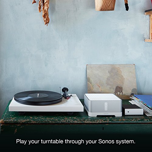 Sonos Connect: Amp - Wireless Home Audio Amplifier for Streaming Music, Amazon Certified and Works With Alexa