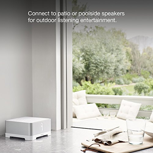 Sonos Connect: Amp - Wireless Home Audio Amplifier for Streaming Music, Amazon Certified and Works With Alexa