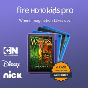 Amazon Fire HD 10 Kids Pro tablet, 10.1", 1080p Full HD, ages 6–12, 32 GB, (2021 release), named"Best Tablet for Big Kids" by Good Housekeeping, Doodle