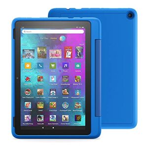 Amazon Fire HD 10 Kids Pro tablet, 10.1", 1080p Full HD, ages 6–12, 32 GB, (2021 release), named"Best Tablet for Big Kids" by Good Housekeeping, (2021 release), Sky Blue