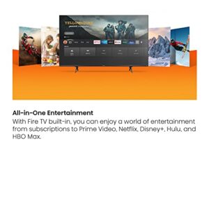 Hisense 58-inch ULED U6 Series Quantum Dot LED 4K UHD Smart Fire TV (58U6HF, 2022 Model)