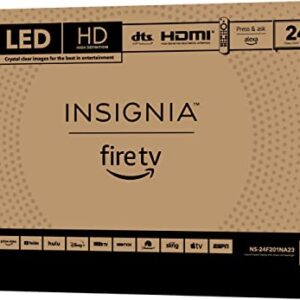 INSIGNIA 24-inch Class F20 Series Smart HD 720p Fire TV (NS-24F201NA23, 2022 Model)