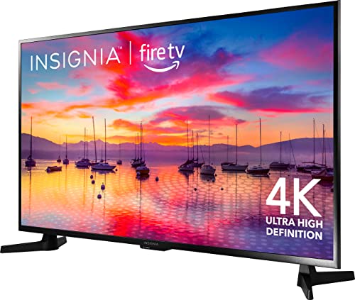 INSIGNIA 43-inch Class F30 Series LED 4K UHD Smart Fire TV (NS-43F301NA22, 2021 Model)