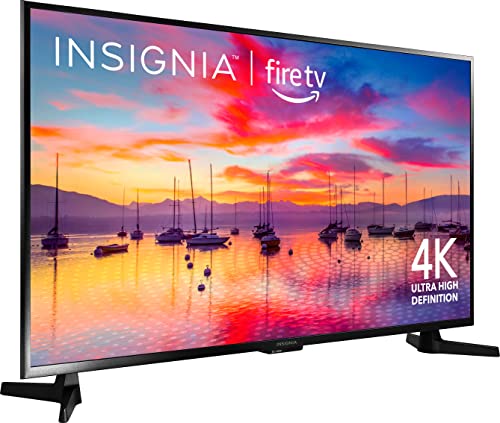 INSIGNIA 43-inch Class F30 Series LED 4K UHD Smart Fire TV (NS-43F301NA22, 2021 Model)