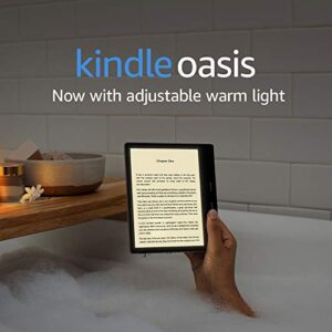 Kindle Oasis – With 7” display and page turn buttons