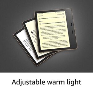 Kindle Oasis – With 7” display and page turn buttons