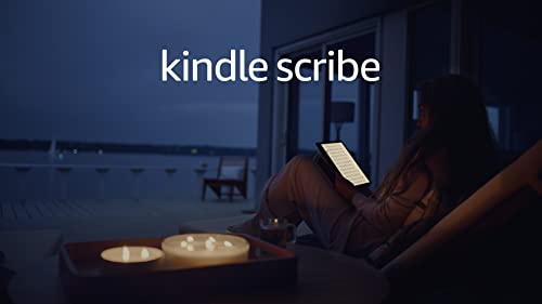 Introducing Kindle Scribe (64 GB), the first Kindle for reading and writing, with a 10.2” 300 ppi Paperwhite display, includes Premium Pen + 3 Months Free Kindle Unlimited (with auto-renewal)