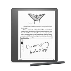 Introducing Kindle Scribe (64 GB), the first Kindle for reading and writing, with a 10.2” 300 ppi Paperwhite display, includes Premium Pen + 3 Months Free Kindle Unlimited (with auto-renewal)