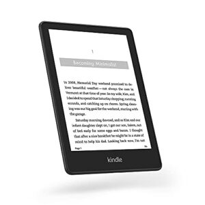 International Version – Kindle Paperwhite Signature Edition (32 GB) – With a 6.8" display, wireless charging, and auto-adjusting front light – Without Lockscreen Ads – Black